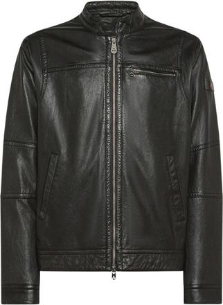 Peuterey Homme, Vestes, Noir, Taille: 2XL Saguaro Biker Jacket