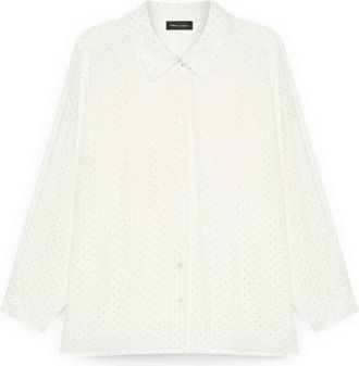 Fiorella Rubino Damen, Blusen & Hemden, Wei&szlig;, 7XLGr&ouml;&szlig;e