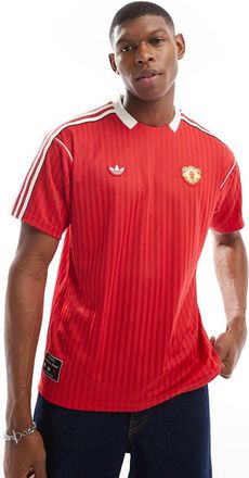adidas adidas Football - Manchester United Icons - T-Shirt in Rot