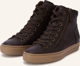 Paul Green Schn&uuml;rboots braun