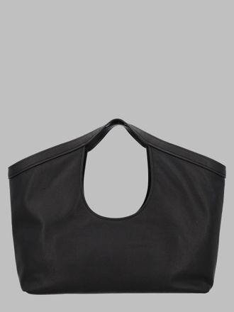 Michael Michael Kors Womens Tote Bag Haddie Leather Black Handbags Hand
