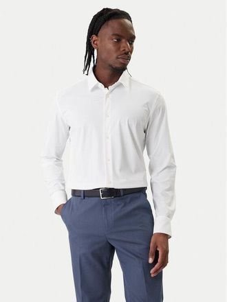 HUGO BOSS Hemd P-Hank 50555747 Wei&szlig; Slim Fit