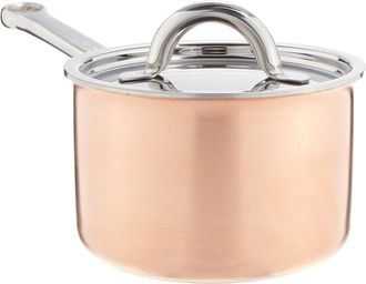 Schulte Ufer Stieltopf De Luxe i (inkl. Deckel), 16 cm, 1,50 l, Edelstahl