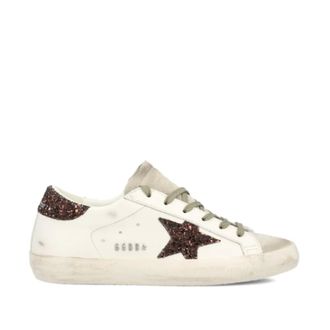 Golden Goose Femme, Chaussures, Blanc, Taille: 36 EU Super-Star Baskets