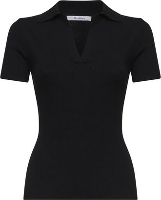 Max Mara Femme, Pulls, Noir, Taille: 42 FR Albero Polo