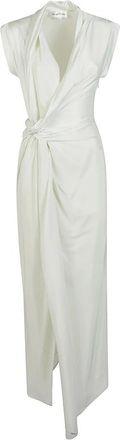 Victoria Beckham Femme, Robes, Blanc, Taille: 36 FR Twist Dress