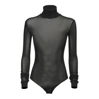 Maison Margiela High-neck Bodysuit - - Tops - Damen - Schwarzk - S