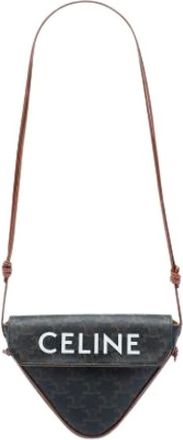 Celine Sac bandouli&egrave;re vintage Pre-owned - Femme - Pre-owned - Brun - Taille: ONE Size