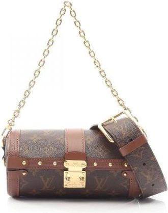 Louis Vuitton Pre-owned Papillon Trunk Monogram Coated Canvas 2way Bag - Femme - Pre-owned - Brun - Taille: ONE Size