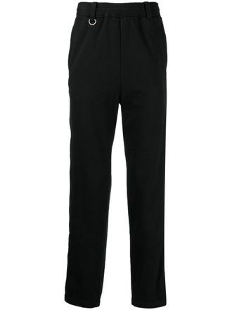 Undercover pantalon droit à patch logo - Noir