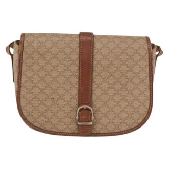 Celine Pre-owned Vintage macadam Schultertasche - - Pre-owned - Damen - Beige - ONE SIZE
