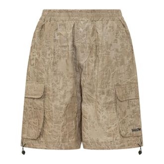 Barrow Barrow, Homme, Shorts, Beige, Taille: M Cargo Drawstring Shorts