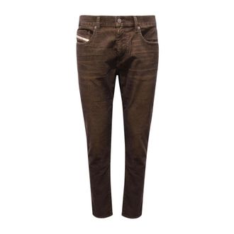 Diesel 2019 D-Strukt Velvet Hosen - - Jeans - Herren - Braun - W33