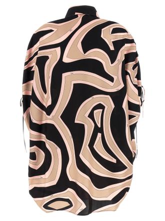 Emilio Pucci Womens Multicolor Silk Short Dress