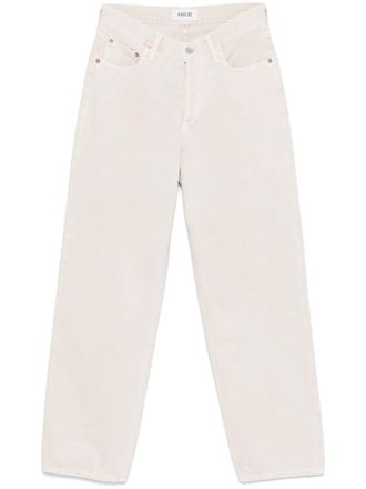 A Gold E jean à coupe droite - Tons neutres