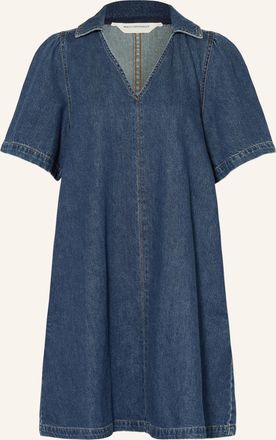 Moss Copenhagen Msch Copenhagen Jeanskleid Mschmanna Alena blau