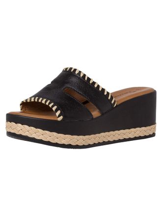 Tamaris Damen 1-1-27232-34 Slipper, Black/Natural