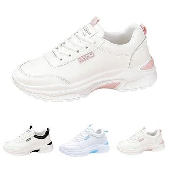 Generic Chaussures orthop&eacute;diques d&eacute;contract&eacute;es pour femme - Chaussures de course &agrave; pied - Chaussures de sport athl&eacute;tiques l&eacute;g&egrave;res - Chaussures de marche &agrave; lac