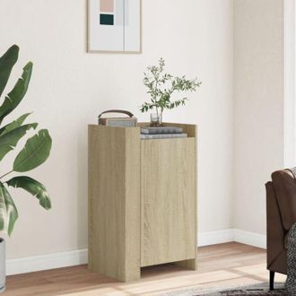 vidaXL Buffet ch&ecirc;ne sonoma 45x35x75 cm bois ding&eacute;nierie Vidaxl