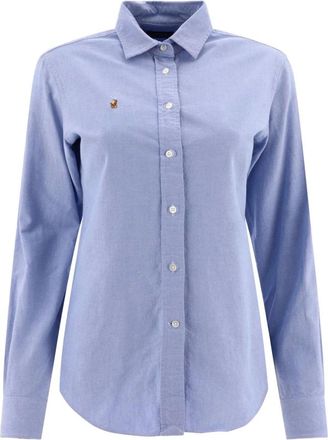 Polo Ralph Lauren Femme, Blouses et Chemises, Bleu, Taille: 34 FR Classic Oxford Shirt