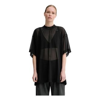 Won Hundred Kurzarm-T-Shirt - - Tops - Damen - Schwarzk - M