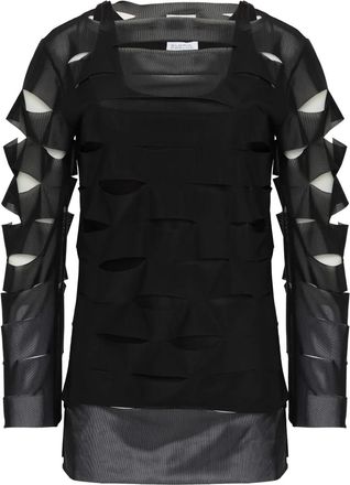 Gloria Coelho cut-out top - Schwarz