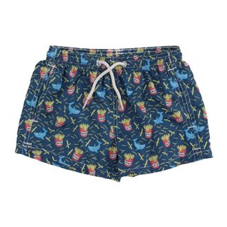 MC2 Saint Barth Badeshorts mit Gummizug - - Swimwear - Herren - Blau - 2XL