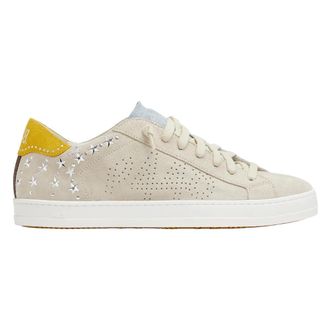 P448 Nieten Beige Wildleder Sneakers - - Shoes - Damen - Beige - 38 EU