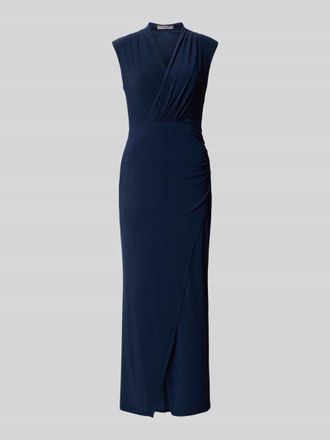 Christian Berg Cocktail Abendkleid in Wickel-Optik