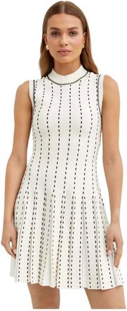 SIMKHAI Femme, Robes, Blanc, Taille: 36 FR Cosette Mini Dress