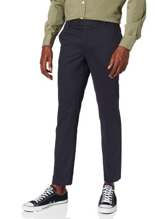 Hackett Herren Kensington Slim Chino Pants, 595navy, 40W/30L