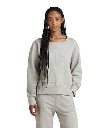 G-Star G-Star RAW Damen Constructed Loose Sweatshirt, Mehrfarben (Milk Htr D24428-D562-971), XS