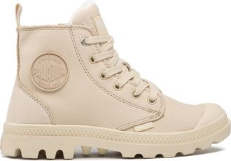 Palladium Schnürstiefeletten Palladium Pampa Hi Zip Wl 95982-217-M Beige