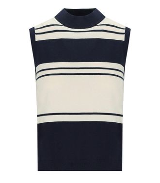 Weekend by Max Mara TOP NAZIONE BLANC BLEU MAX MARA WEEKEND
