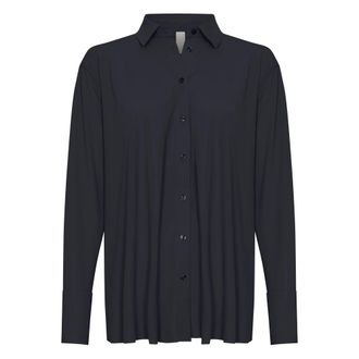 JapanTKY Milly Hemdbluse - - Blouses & Shirts - Damen - Schwarzk - XL