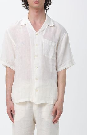 120% Lino Chemise 120% LINO Homme couleur Beurre