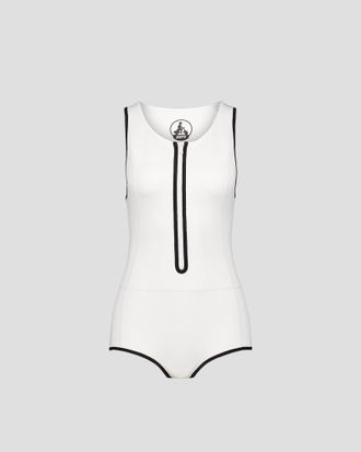 Jott Maillot de bain combinaison une pi&egrave;ce Blanc Kim - Taille XS