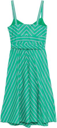 Ralph Lauren Robe en popeline - Femme - Robes - Vert - Taille: 30 FR