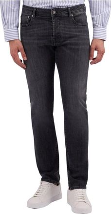 Brooks Brothers Homme, Jeans, Gris, Taille: W33 Jeans en coton stretch