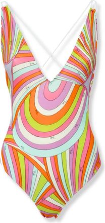 Pucci Femme, Maillots de bain, Multicolore, Taille: 44 FR Maillot de bain une pi&egrave;ce