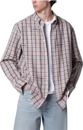 Off-white Homme, Chemises, Multicolore, Taille: XL Flannel Regular Shirt
