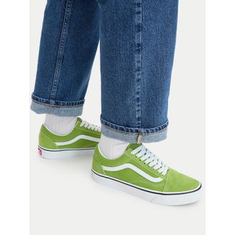 Vans Sneakers aus Stoff Vans Old Skool VN000D7ZFPB1 Gr&uuml;n