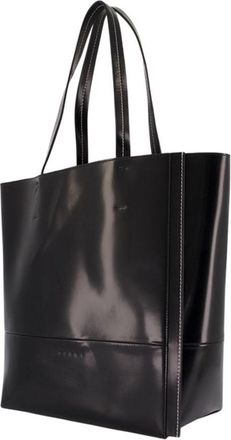 Marni Museo Large Shopper Tote Bag - Black