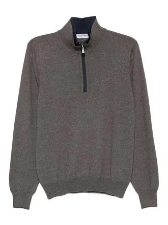 Gran Sasso Pull Col Rond - Gris
