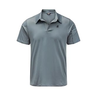 K-Way Slievot Gray Everest Polo - - Tops - Herren - Grau - S