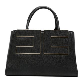 Elisabetta Franchi Femme, Sacs, Noir, Taille: ONE Size Sac fourre-tout