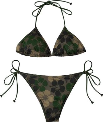 Saint Barth Femme, Maillots de bain, Multicolore, Taille: 42 FR Maleah Bikini