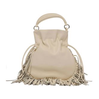 Orciani Femme, Sacs, Jaune, Taille: ONE Size Borsa frange Coulisse