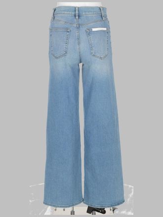 Frame Denim Le Slim Palazzo Jeans - Blue