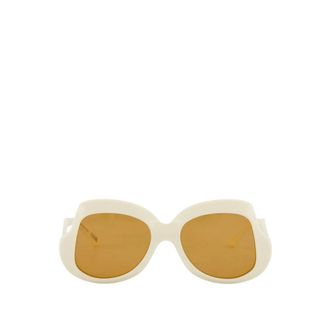 Marni Quelyfish Lunettes de soleil - Femme - Accessoires - Beige - Taille: 53 MM